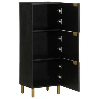 Berkfield Highboard Black 40x33x110 cm Engineered Wood