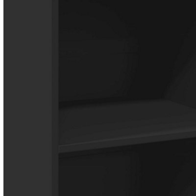 Berkfield Highboard Black 50x41x124 cm Engineered Wood