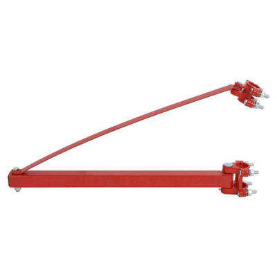 Berkfield Hoist Frame 1000 kg - Colour: Red | DIY at B&Q
