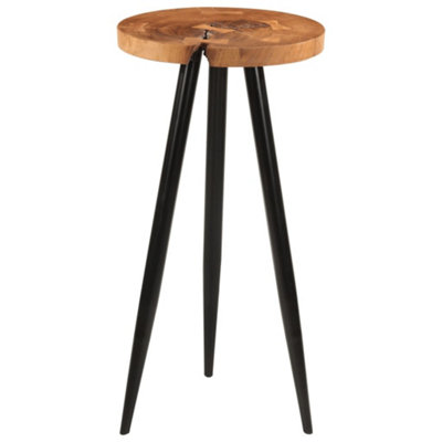 Berkfield Log Bar Table size 53x105 cm Solid Wood Acacia