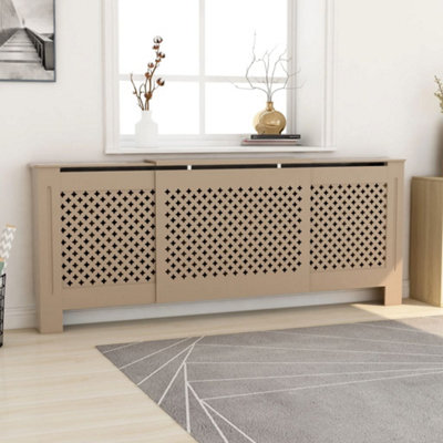 Berkfield MDF Radiator Cover 205 cm | DIY at B&Q