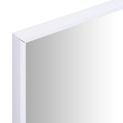 Berkfield Mirror White 40x40 cm