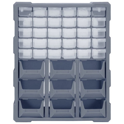 Berkfield Multi-drawer Organiser with 39 Drawers 38x16x47 cm