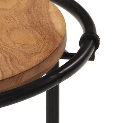 Berkfield Nesting Tables 3 pcs Solid Wood Acacia