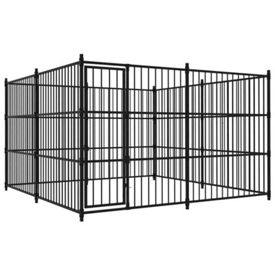 Berkfield Outdoor Dog Kennel 300x300x185 cm
