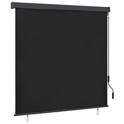 Berkfield Outdoor Roller Blind 160x250 cm Anthracite