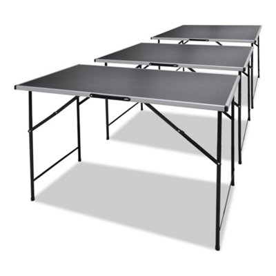 Berkfield Pasting Tables 3 pcs Foldable | DIY at B&Q
