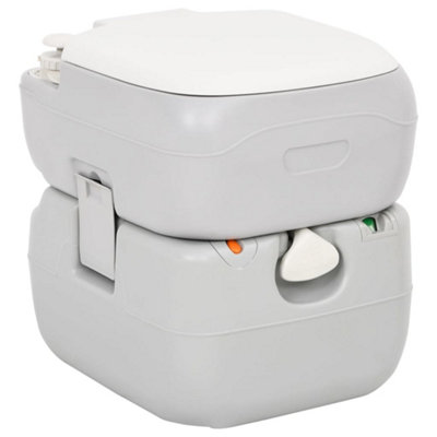 Berkfield Portable Camping Toilet and Handwash Stand Set with Water Tank