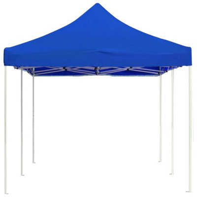 Berkfield Professional Folding Party Tent Aluminium 6x3 m Blue