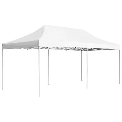 Berkfield Professional Folding Party Tent Aluminium 6x3 m White
