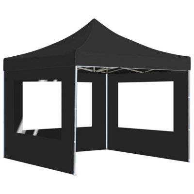 Berkfield Professional Folding Party Tent with Walls Aluminium 3x3 m ...