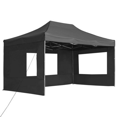 Berkfield Professional Folding Party Tent with Walls Aluminium 4.5x3 m ...