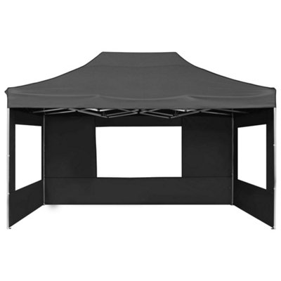 Berkfield Professional Folding Party Tent with Walls Aluminium 4.5x3 m ...