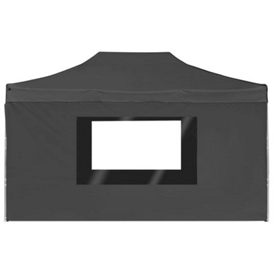 Berkfield Professional Folding Party Tent with Walls Aluminium 4.5x3 m ...