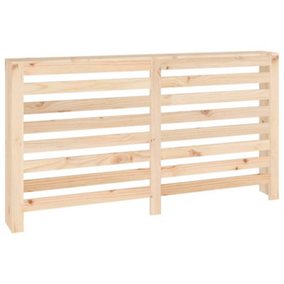 Berkfield Radiator Cover 153x19x84 cm Solid Wood Pine