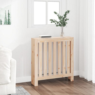 Berkfield Radiator Cover 79.5x19x84 cm Solid Wood Pine | DIY at B&Q