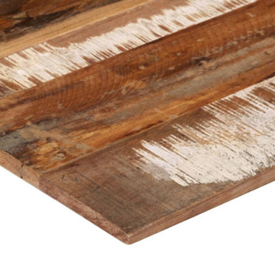 Berkfield Rectangular Table Top 60x80 cm 15-16 mm Solid Reclaimed Wood