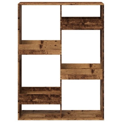 Berkfield Room Divider Old Wood 100x33x135 cm Engineered Wood