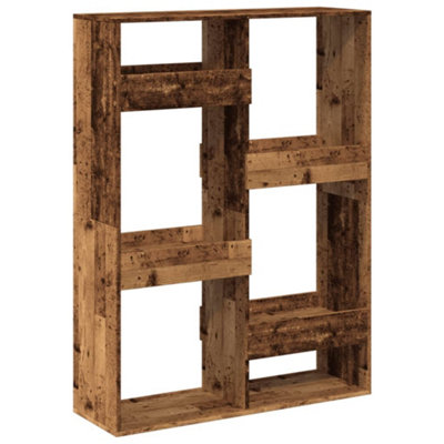 Berkfield Room Divider Old Wood 100x33x135 cm Engineered Wood
