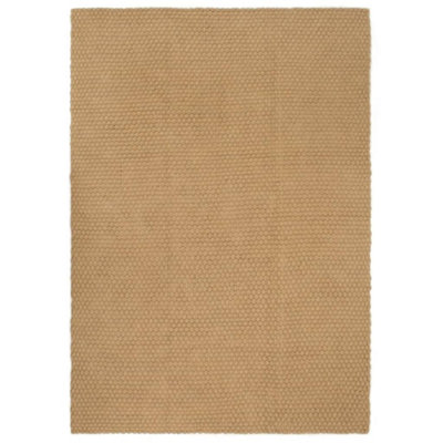 Berkfield Rug Rectangular Natural 200x300 cm Jute | DIY at B&Q