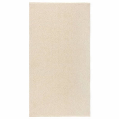 Berkfield Rug Short Pile 80x150 cm Cream | £36 at B&Q