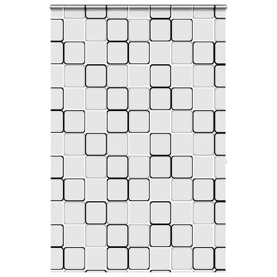 Berkfield Shower Roller Blind with Cassette 160x240 cm Fabric Width 156 cm
