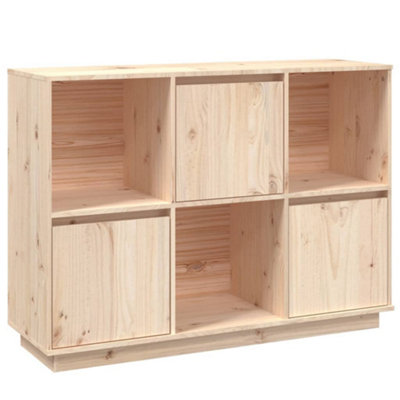 BERKFIELD SIDEBOARD 110.5X35X80 CM SOLID WOOD PINE