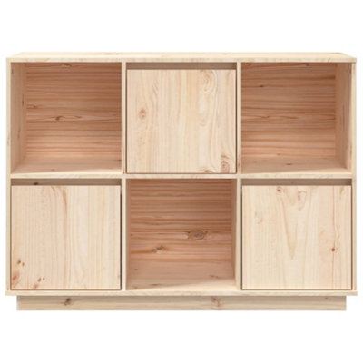 BERKFIELD SIDEBOARD 110.5X35X80 CM SOLID WOOD PINE