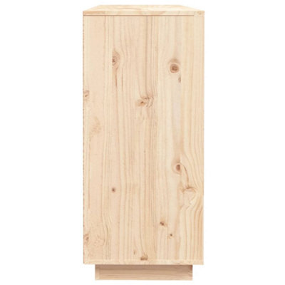 BERKFIELD SIDEBOARD 110.5X35X80 CM SOLID WOOD PINE