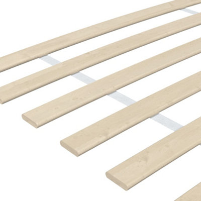 Berkfield Slatted Bed Bases with 48 Slats 2 pcs 100x200 cm