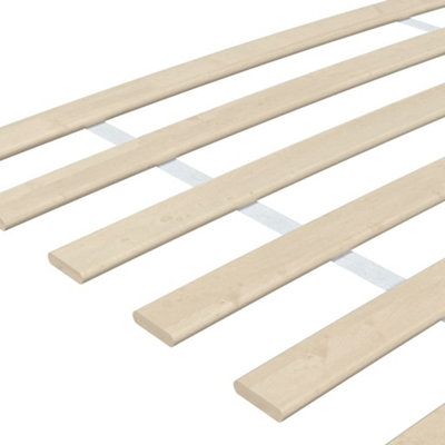 Berkfield Slatted Bed Bases with 48 Slats 2 pcs 80x200 cm