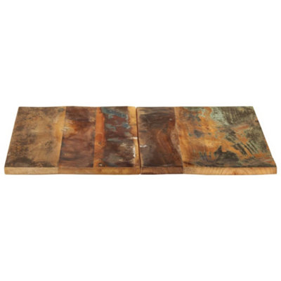 Berkfield Square Table Top 60x60 cm 15-16 mm Solid Reclaimed Wood