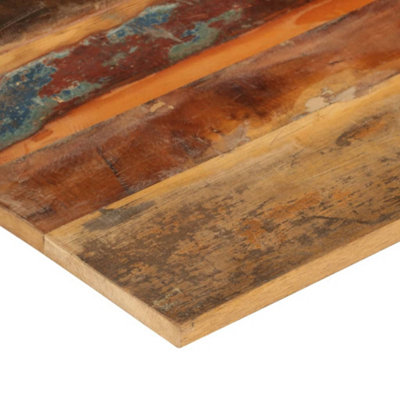 Berkfield Square Table Top 60x60 cm 15-16 mm Solid Reclaimed Wood