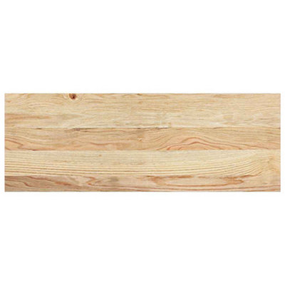 Berkfield Stair Treads 12 pcs Untreated 70x25x2 cm Solid Wood Oak