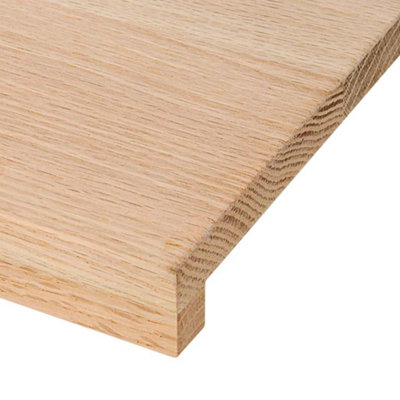 Berkfield Stair Treads 12 pcs Untreated 70x25x2 cm Solid Wood Oak