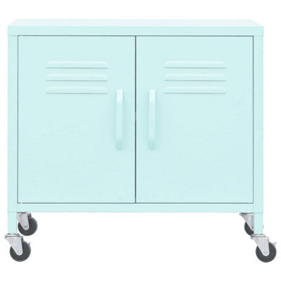 Berkfield Storage Cabinet Mint 60x35x56 cm Steel