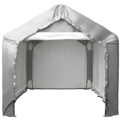 Berkfield Storage Tent Grey 180x180 cm Galvanised Steel
