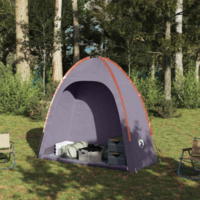 Berkfield Storage Tent Grey and Orange Waterproof