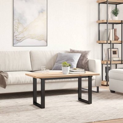 Berkfield Table Top 100x50x2.5 cm Rectangular Solid Wood Pine