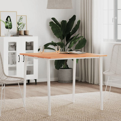 Berkfield Table Top 80x80x1.5 cm Square Solid Wood Beech