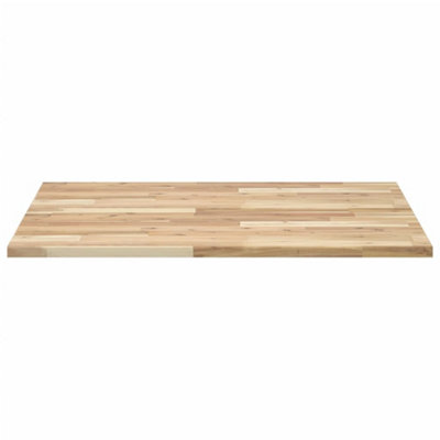 Berkfield Table Top Square 80x80x2 cm Solid Wood Acacia