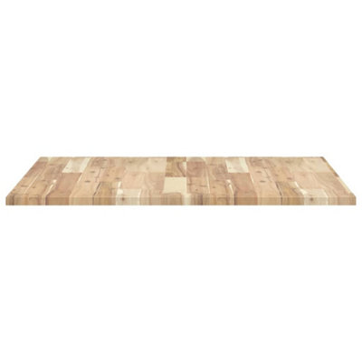 Berkfield Table Top Square 80x80x2 cm Solid Wood Acacia