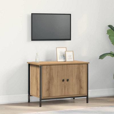 Berkfield TV Stand Artisan Oak Particle board 60 x 35 x 45 cm TV Stand