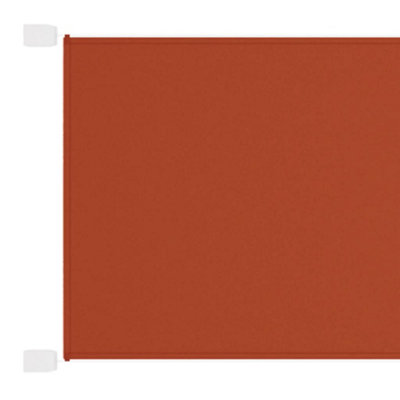 Berkfield Vertical Awning Terracotta 200x360 cm Oxford Fabric