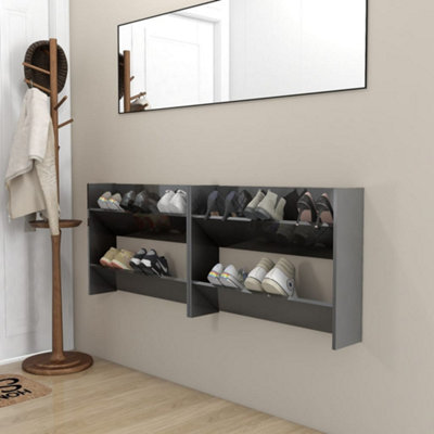 Shoe storage wall unit store