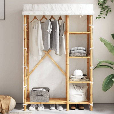 Berkfield Wardrobe 110x45x170 cm Bamboo