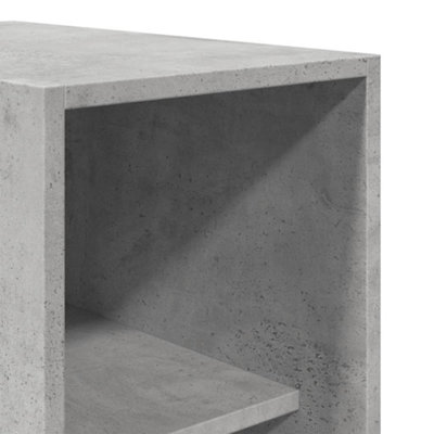 Berkfield Wardrobe Concrete Grey 30x50x200 cm Engineered Wood