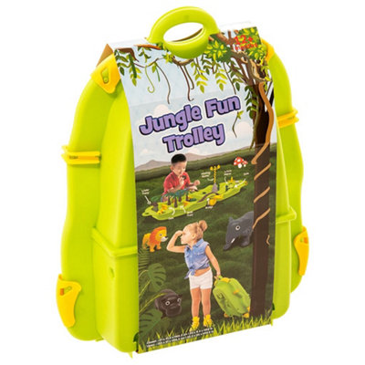 Berkfield Water Fun Trolley Jungle 51x21.5x66.5 cm Polypropylene