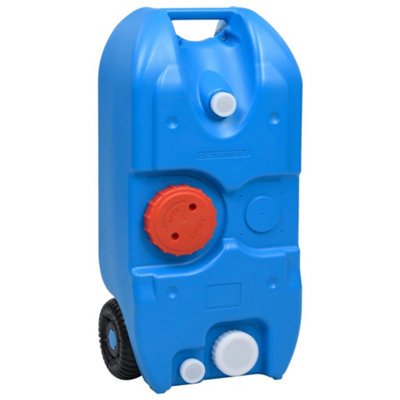 Berkfield Wheeled Water Tank for Camping 40 L Blue