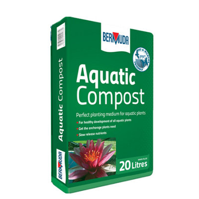Bermuda Aquatic Pond Compost (20L) | DIY at B&Q